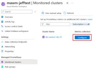 Azure Managed Prometheus and Grafana with Terraform – part 2 – faultbucket